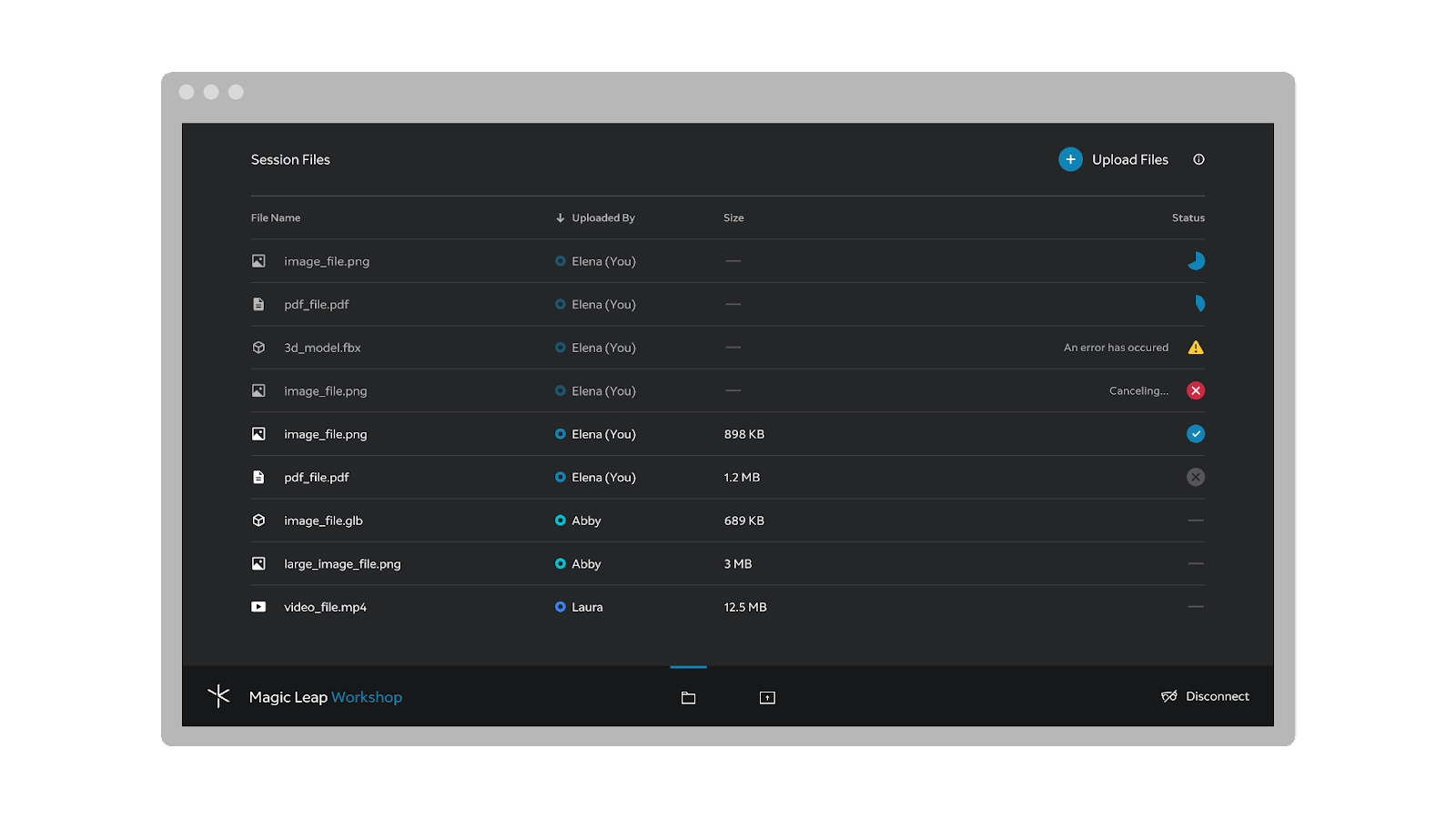 Workshop User Guide – Care | Magic Leap